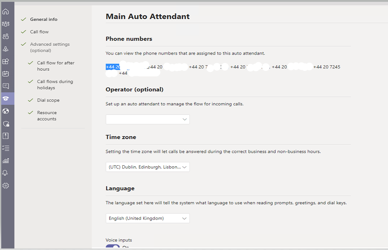 Ported numbers aren't able to ring after adding them to the auto ...