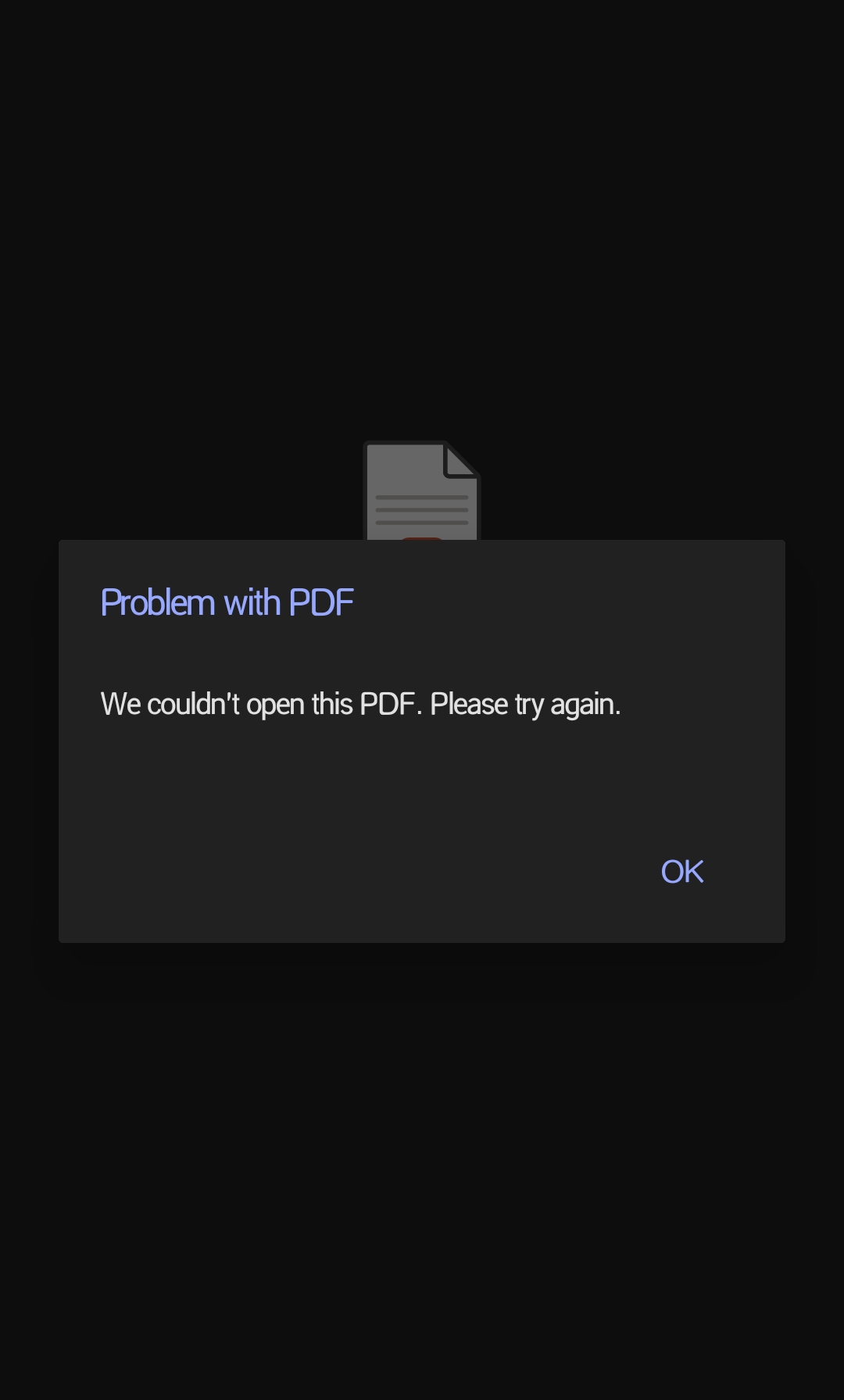 I can't open files on any Microsoft app in mobile - Microsoft Q&A
