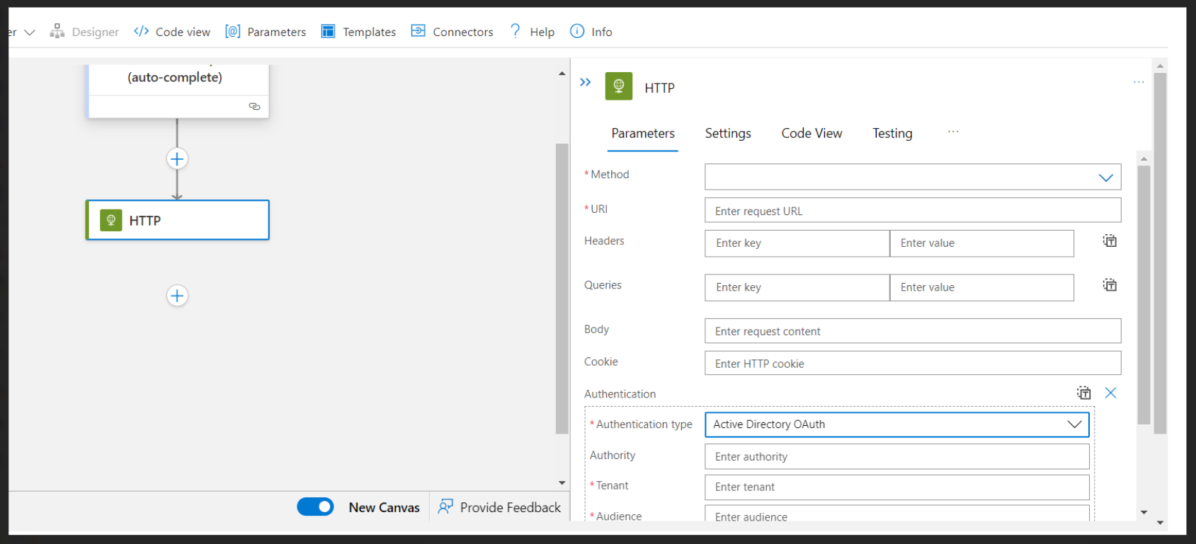 How To Set Custom Authorization Header In Request Section Of Logic App Custom Connector 5427