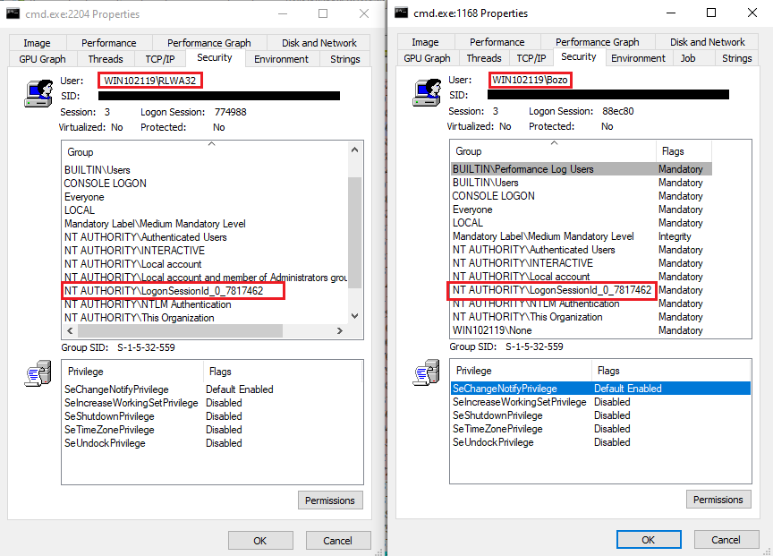 Denying BUILTIN\Administrators group in a login token results in a ...