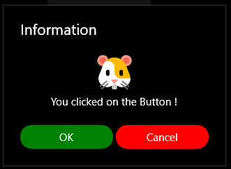 how to style buttons in ContentDialog - Microsoft Q&A