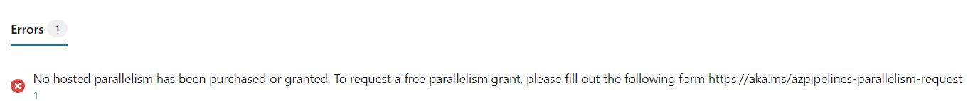 Parallelism is required for DevOps Power Platform Build Tools - Microsoft Q&A