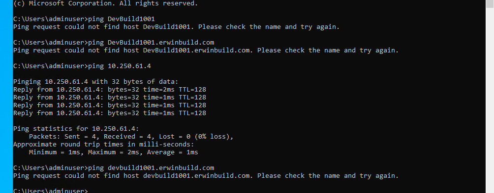 Unable to ping machines connected with private dns zone, how to fix that? - Microsoft Q&A