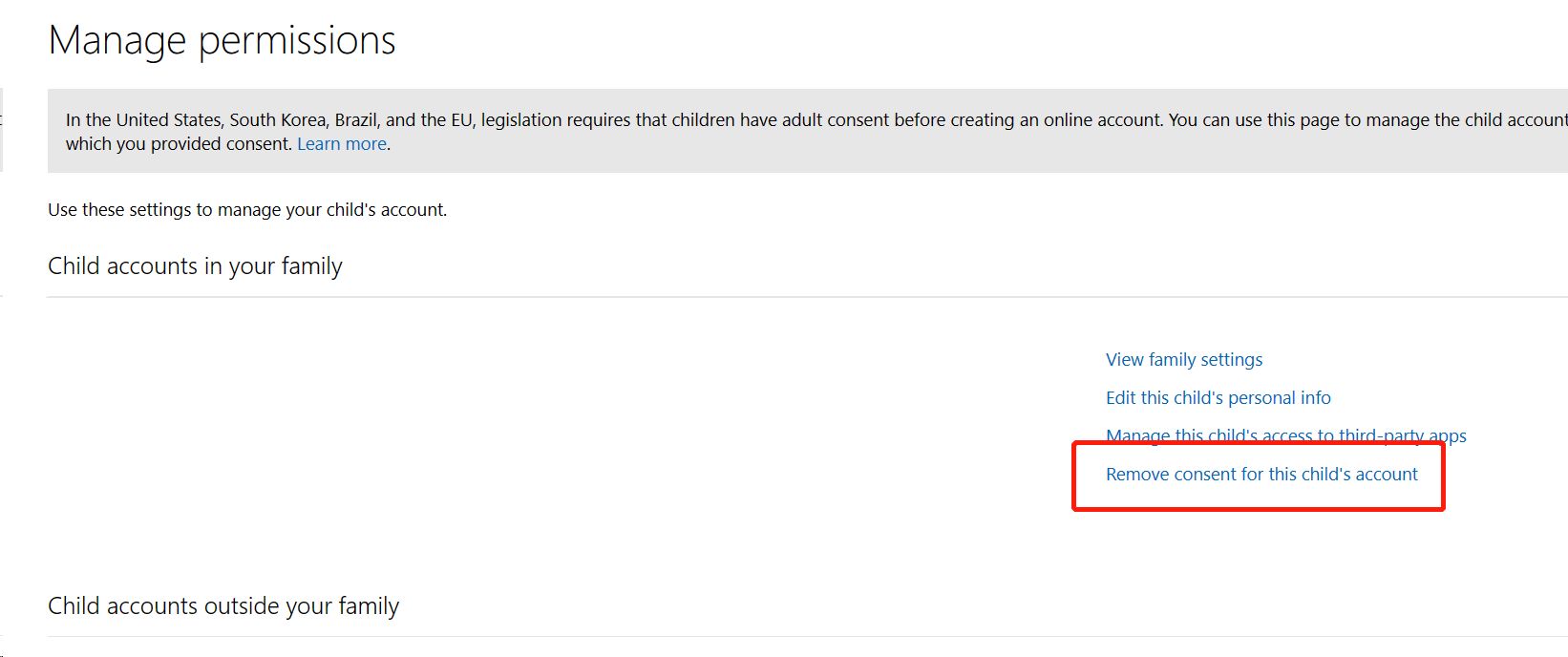 Cannot Leave a Family Group, or Remove Members, I am the only Organizer ...