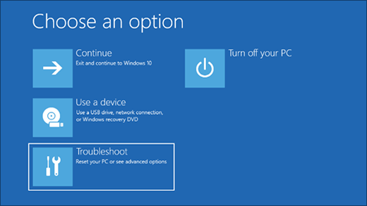 Reset Surface to Factory Settings "Encountered unexpected error ...