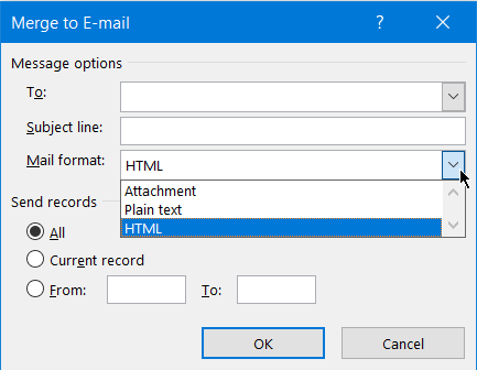 Mail Merge not sending to outbox - Microsoft Q&A