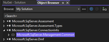 what/how do install to my VS 2023 so that I have Microsoft.SQLServer ...