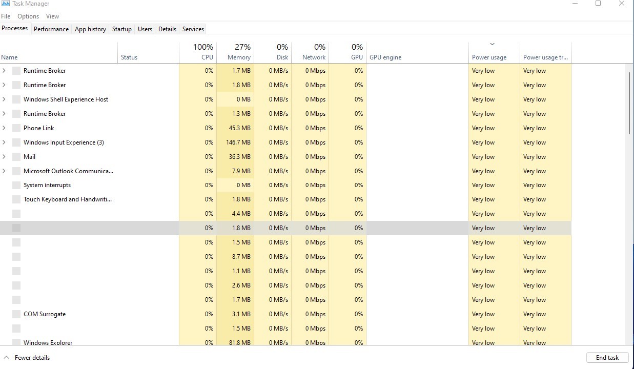 Task Manager issues Windows 11 - Microsoft Q&A