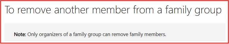 Unknown member in family account - Microsoft Q&A