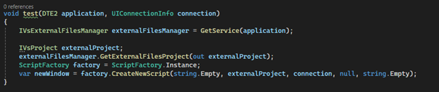 Facing issues for the mismatch definitions of some methods from SQLEditors.dll used in SSMS 21 ...
