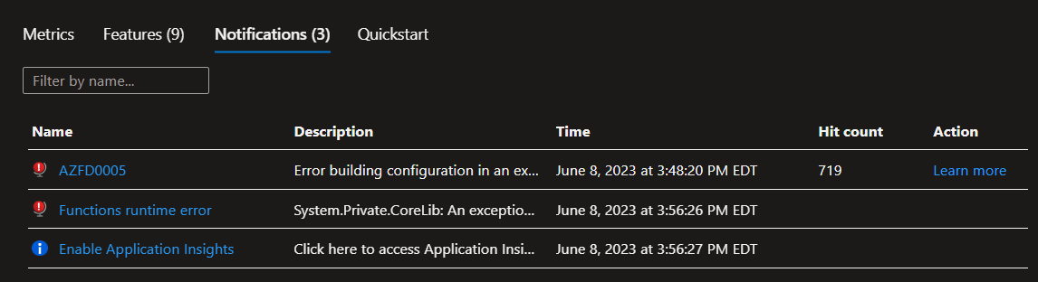How to update a particular extension of an Azure Function? - Microsoft Q&A