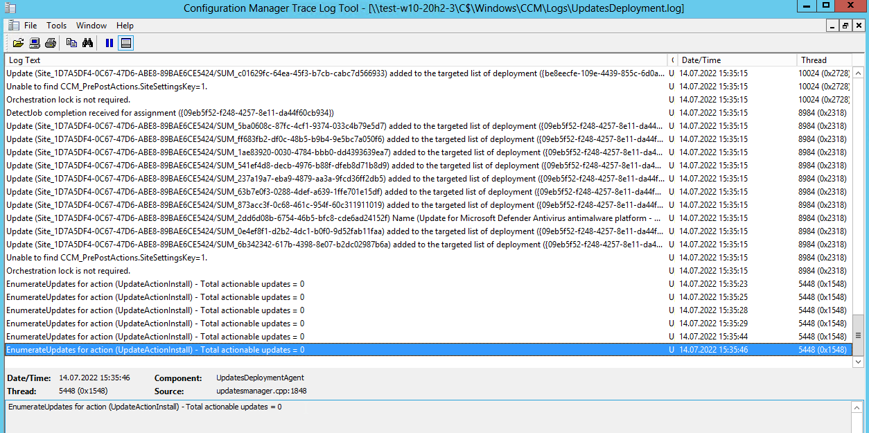 2203 Build breaks update deployment? - Microsoft Q&A