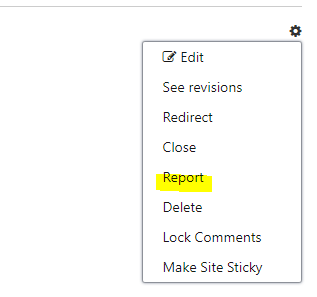 How to report a post in QnA? - Microsoft Q&A