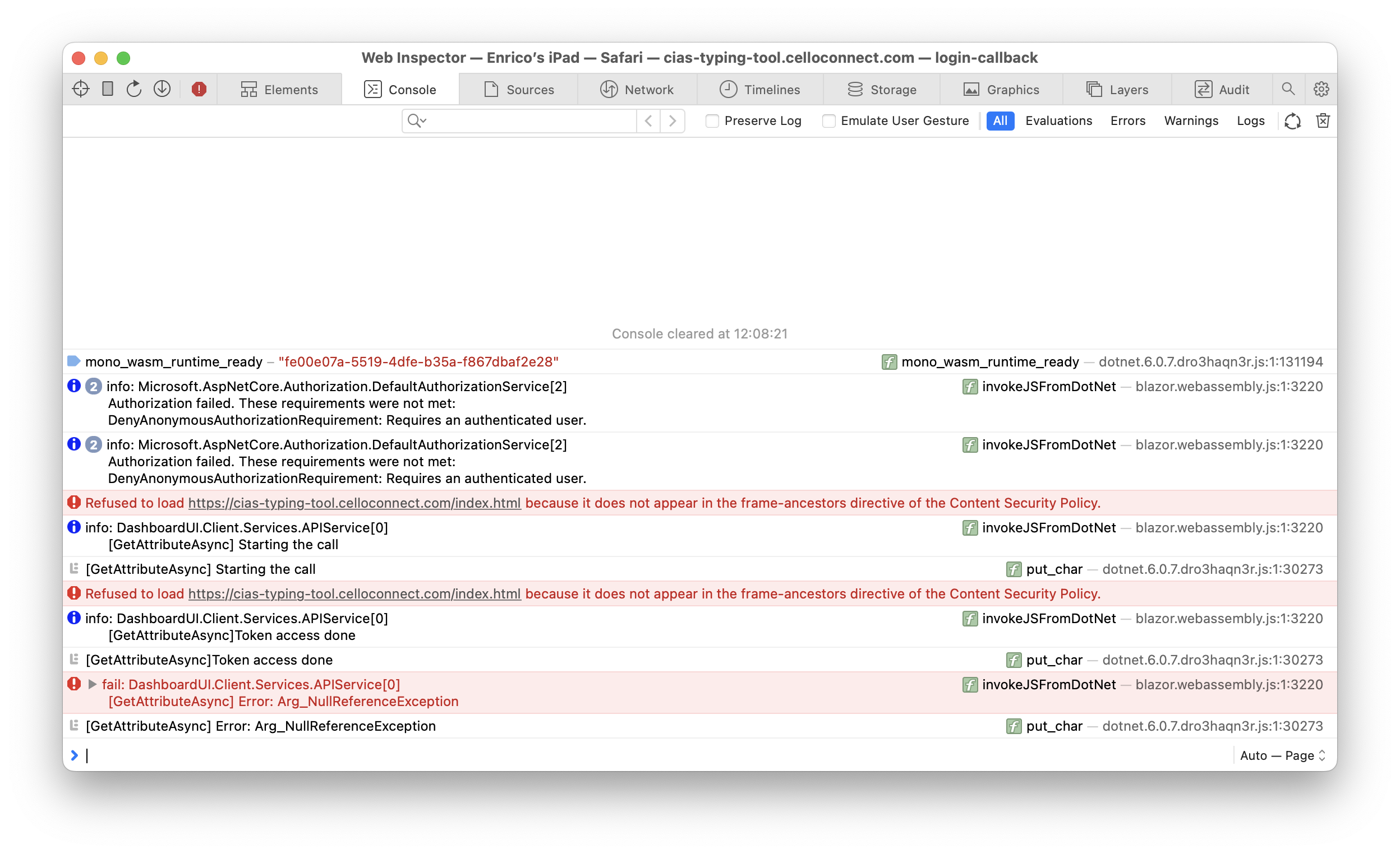 Issue With Iaccesstokenprovider On Ios Devices Microsoft Qanda