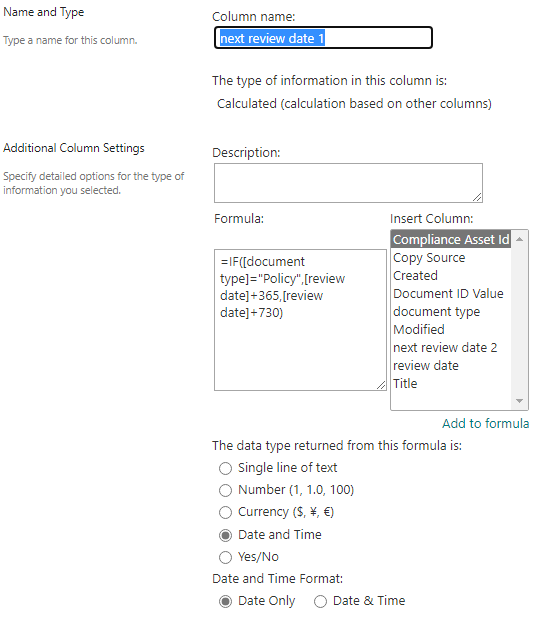 Calculated Column based on 2 columns - Microsoft Q&A
