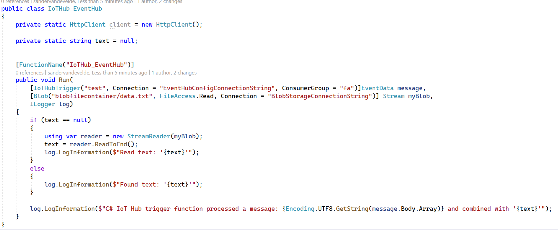 Azure Blob Input Binding Without Trigger Microsoft Qanda 3895
