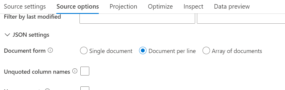 Trying to Map columns dynamically withing JSON file - Microsoft Q&A Trying to Map columns dynamically withing JSON file - Microsoft Q&A