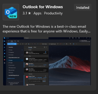 Which app can be used to synchronize EAS / OWA accounts on the PC like ...