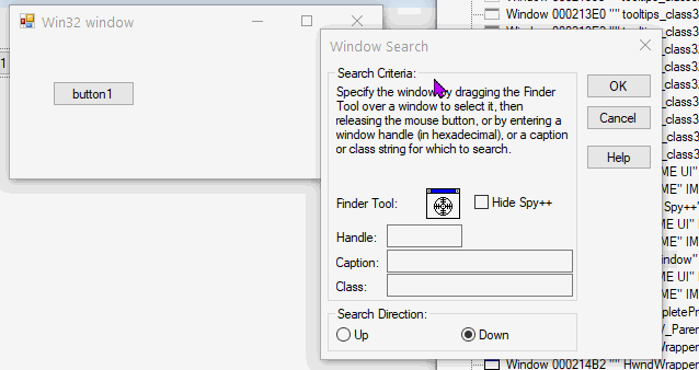 C# - form window random class name - Microsoft Q&A