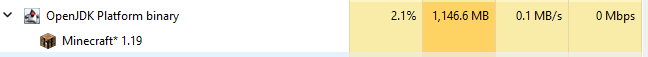 OpenJDK Platfrom Binary taking up too much memory - Microsoft Q&A