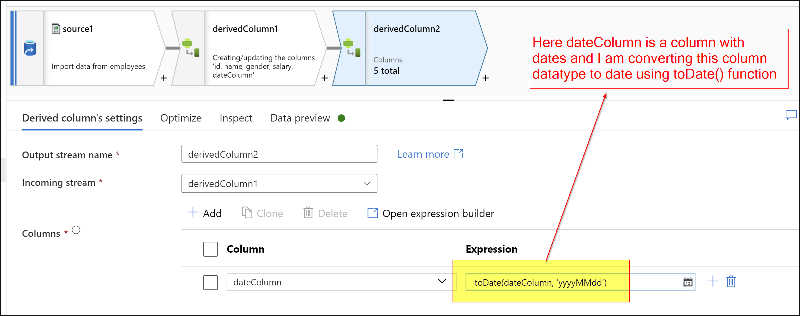 Import Csv Files From Data Lake Using Adf Data Flow Activity