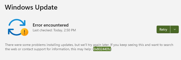 Windows 10/11 clients not connecting to WSUS server - Microsoft Q&A
