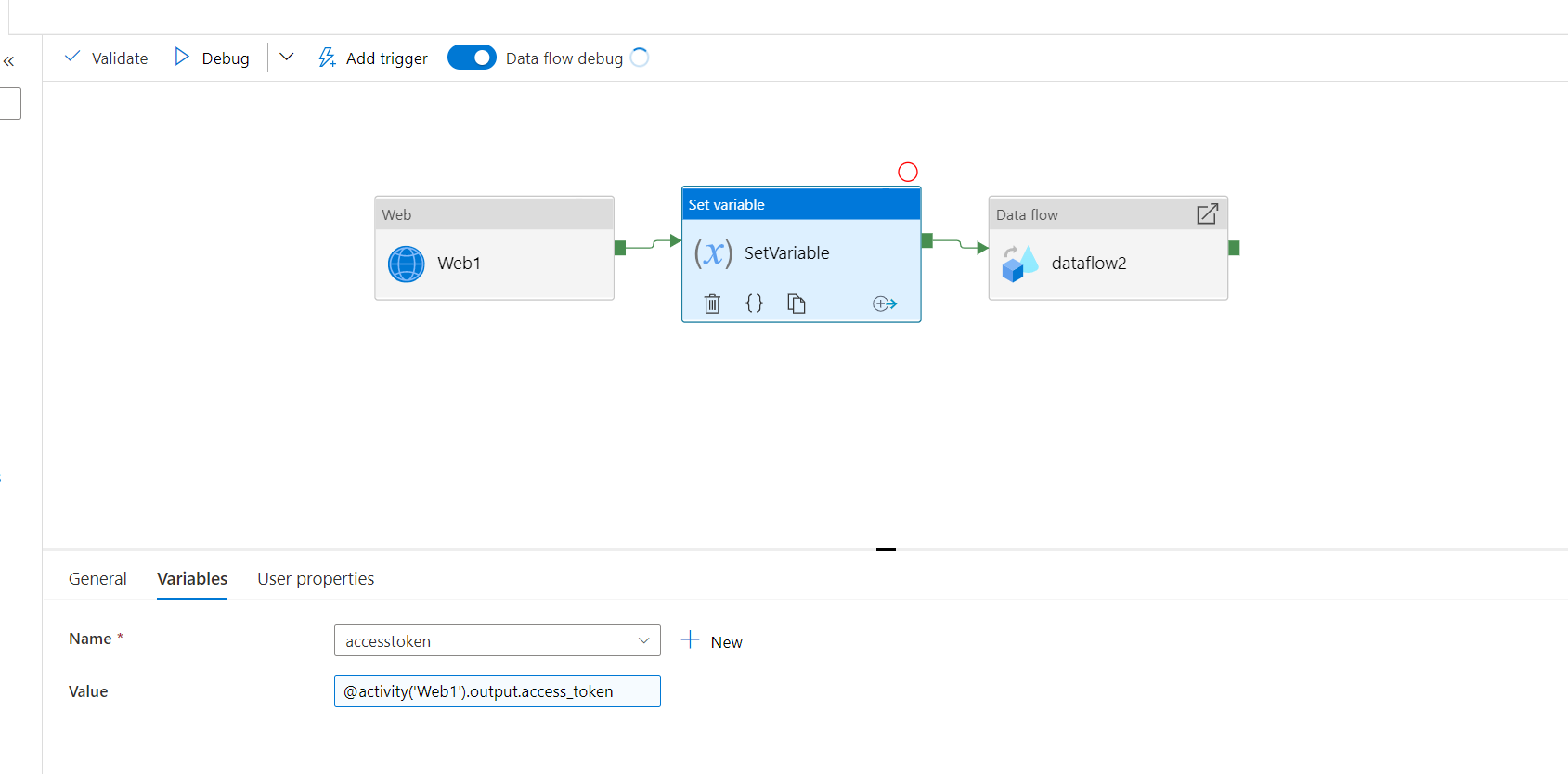 Unable to pass access token parameter to Mapping Data Flow - Microsoft Q&A Unable to pass access token parameter to Mapping Data Flow - Microsoft Q&A