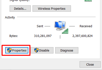 No IP settings in "Manage known networks" - Microsoft Q&A