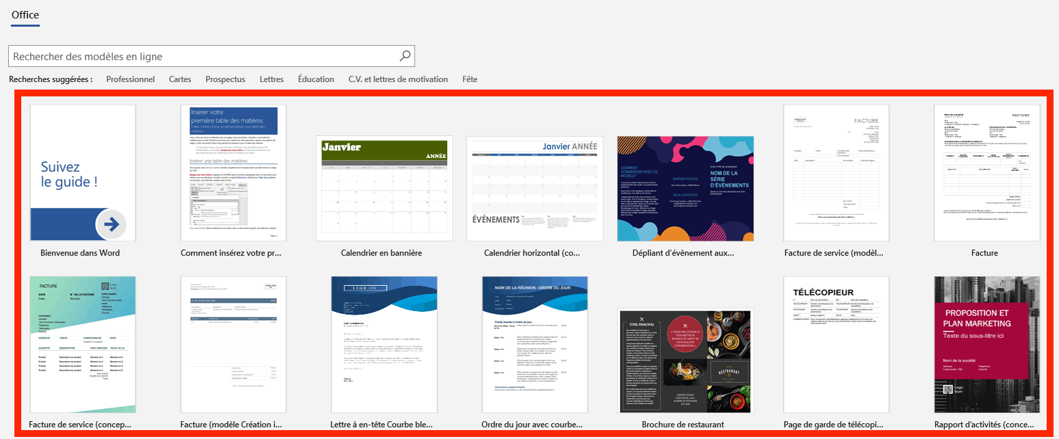 Remove Templates suggested by default in M365 Apps (Word, PowerPoint ...