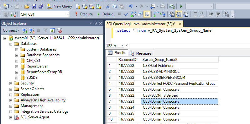 SCCM / MECM AD security group collection is empty? - Microsoft Q&A