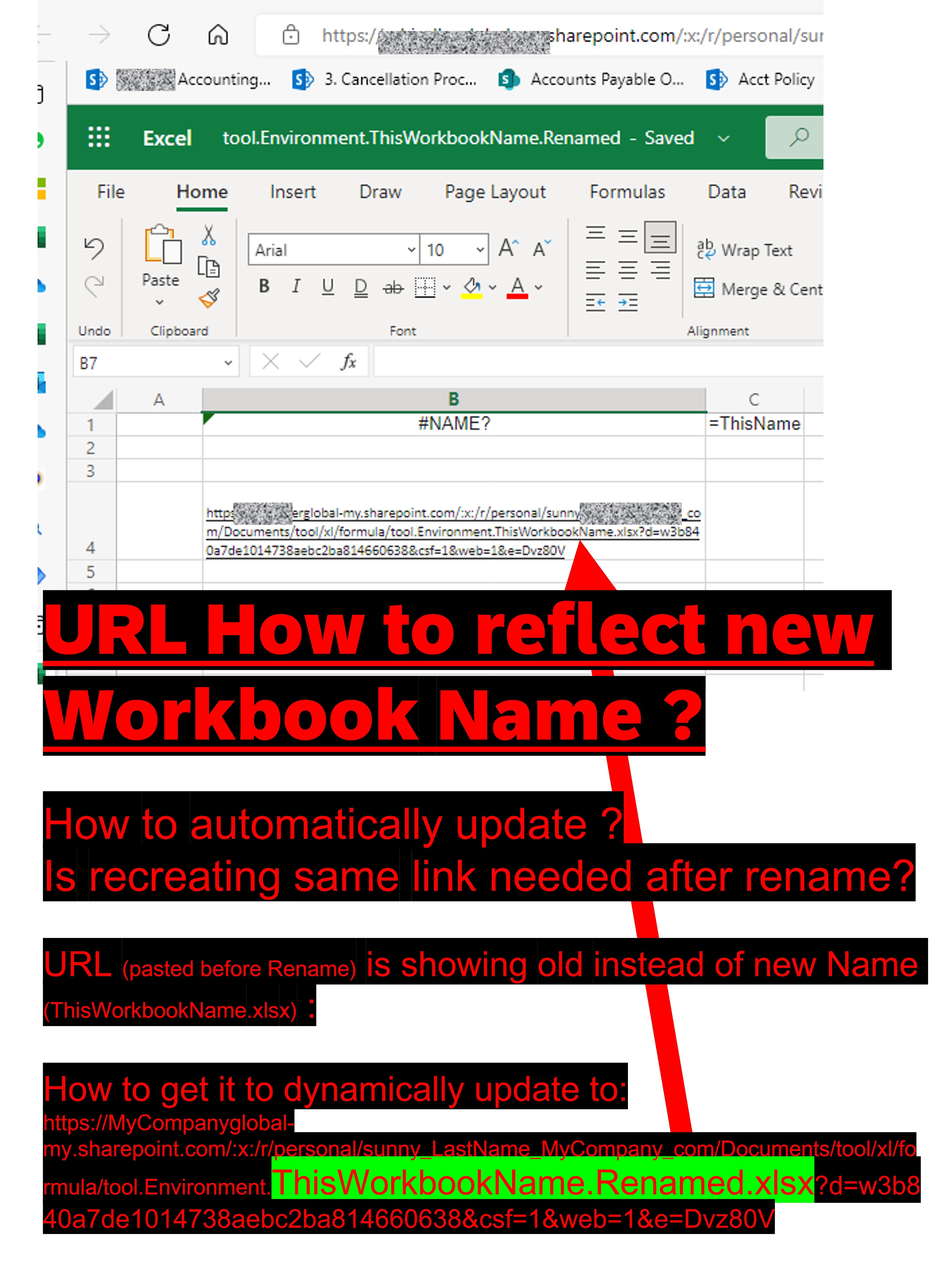 Excel Web How to get this Workbook Name? - Microsoft Q&A