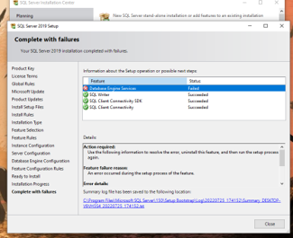 How to resolve this issue, it leads to the error for database engine to ...