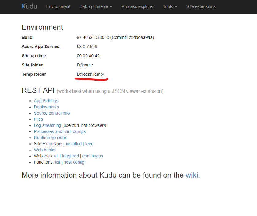How To Get The Path Of Py Files Under Azure Function In Azure Portal