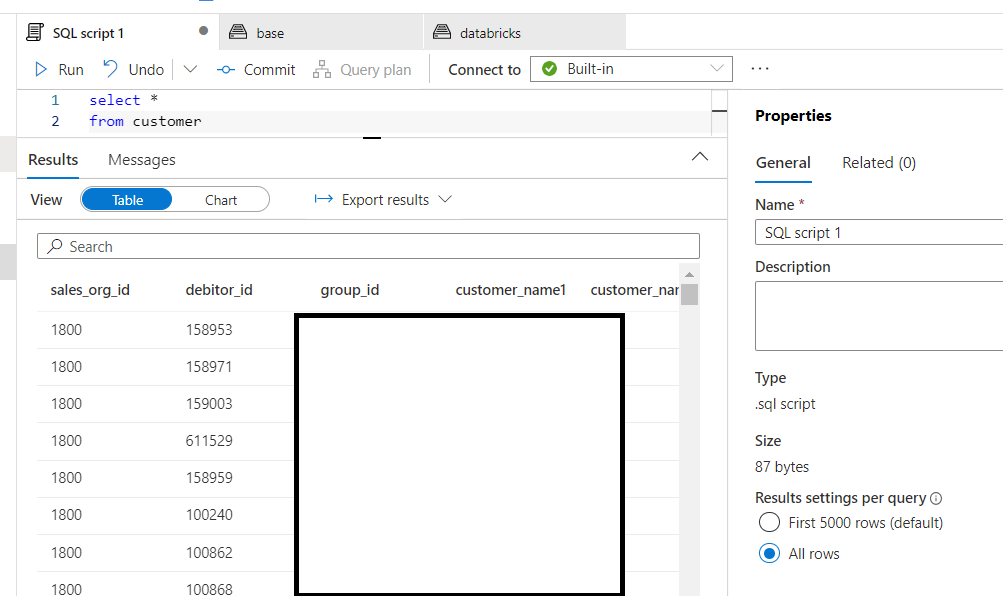 Issue With Query Cardinality Estimation Statistics In Synapse Serverless Sql Error Code