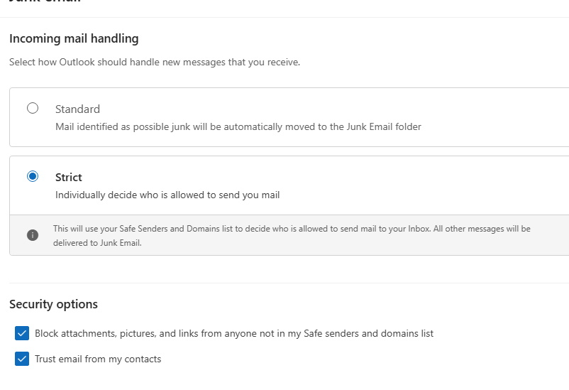 Outlook/hotmail is automatically deleting junk mail before it's delivered - Microsoft Q&A