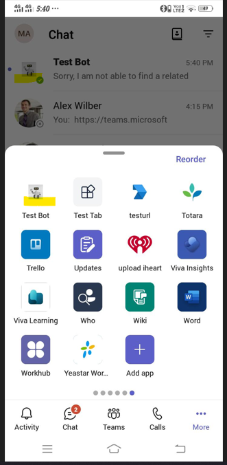 Icon Image for my chat bot is not shown on my teams application on PC ...
