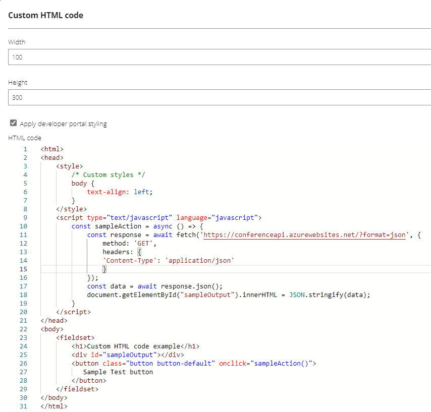 How To Call Azure Rest Api Using Javascript In Api Management