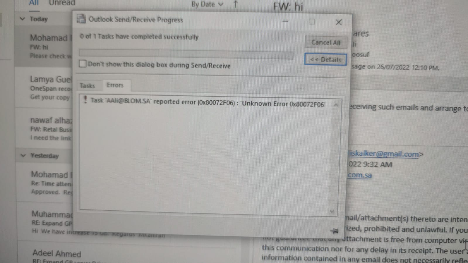 Exchange Server Multiple issues - Microsoft Q&A