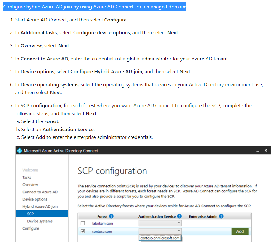 Azure Hybrid Joined Windows 10 Devices And Scheduled Task Automatic Device Join Microsoft Qanda