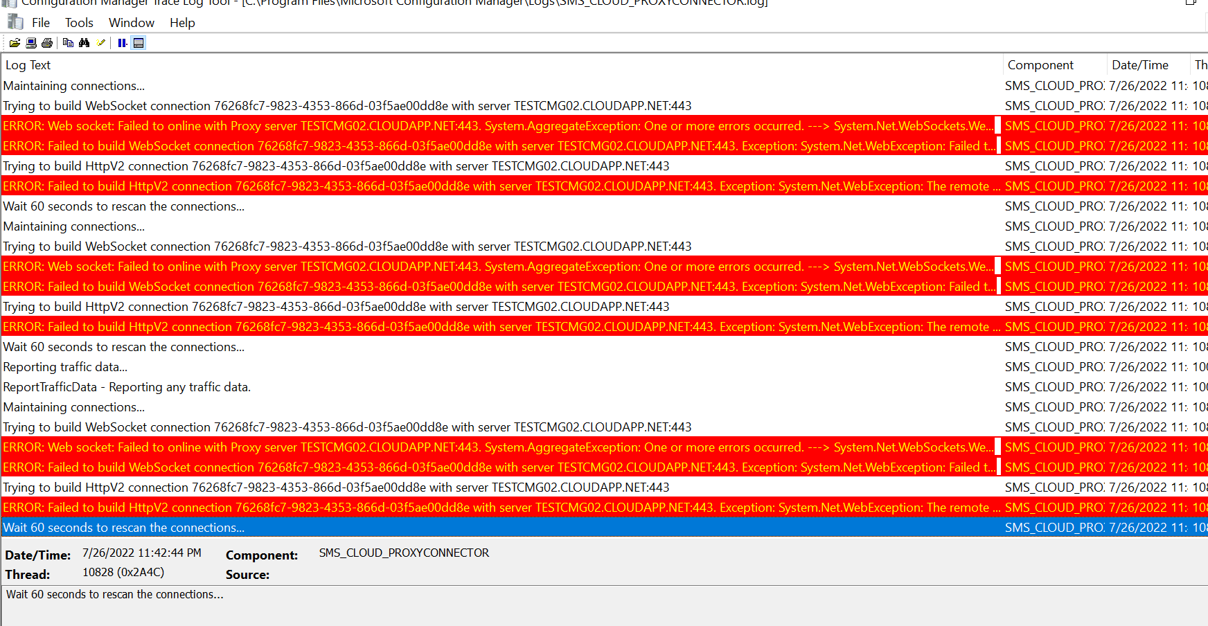 CMG setup shows provisioning - Microsoft Q&A