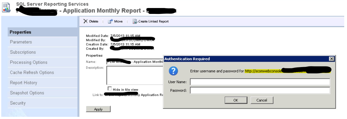 Error In Connecting Scom Report Manager Url Using Microsoft Qanda