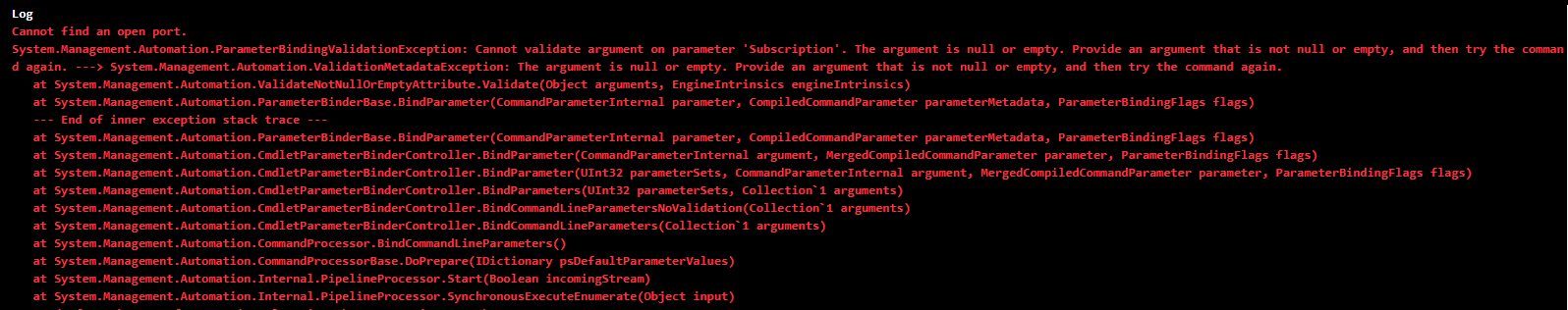 workflow Powershell - Microsoft Q&A