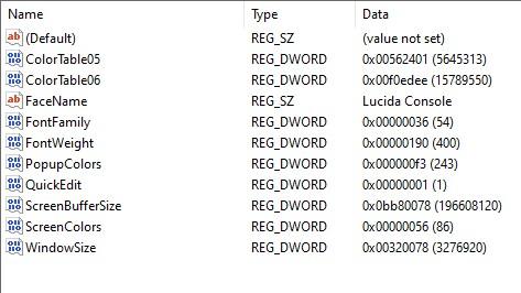 Unable to reset PowerShell back to default colors - Microsoft Q&A