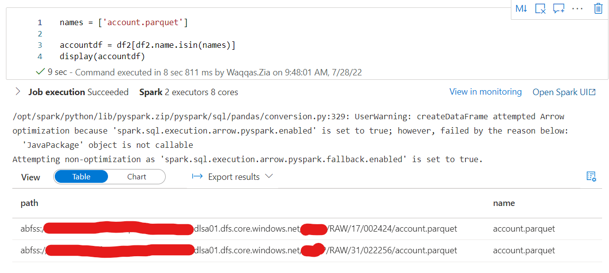 Load Mutiple Files Listed In A Dataframe To A Dataframe Microsoft Qanda