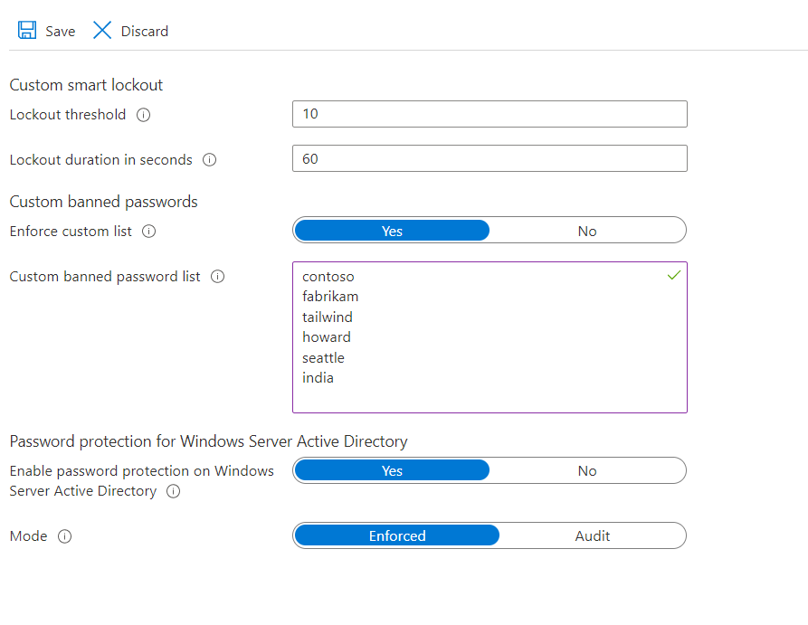 Azure AD Password protection not working - Microsoft Q&A
