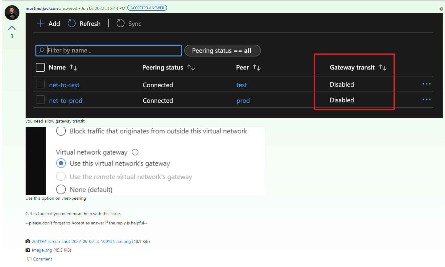 ASAv routing to the inside - Microsoft Q&A