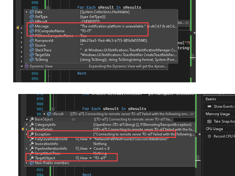 How To Access Values From Runspacesessionstateproxygetvariable Microsoft Qanda