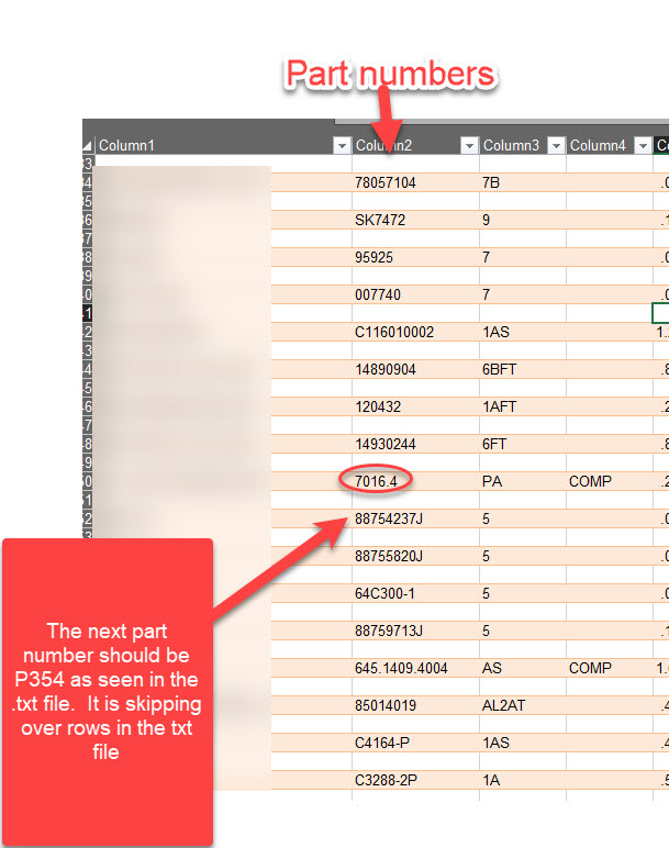 Powerquery Is Not Creating Columns Based On Fixed Width From Txt File Microsoft Qanda