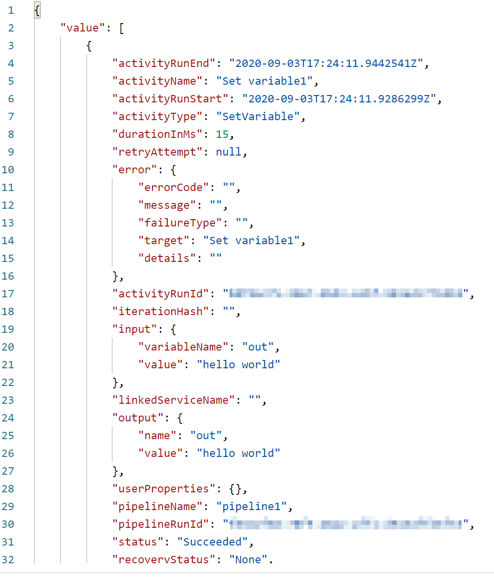 Adf Reset A Pipeline Parameter In One Of The Activities Of The Pipeline Microsoft Qanda