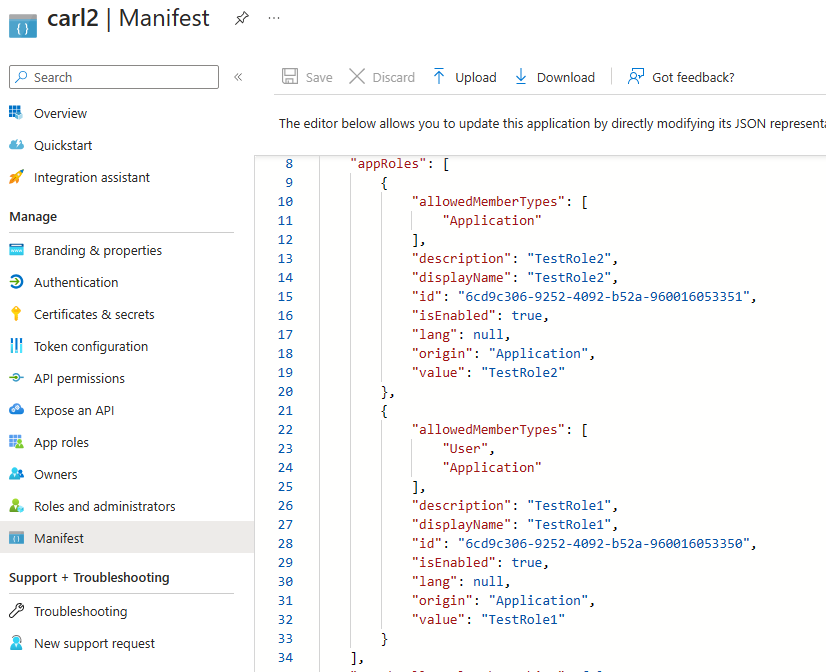 Creating Approles With Graph Api Microsoft Qanda